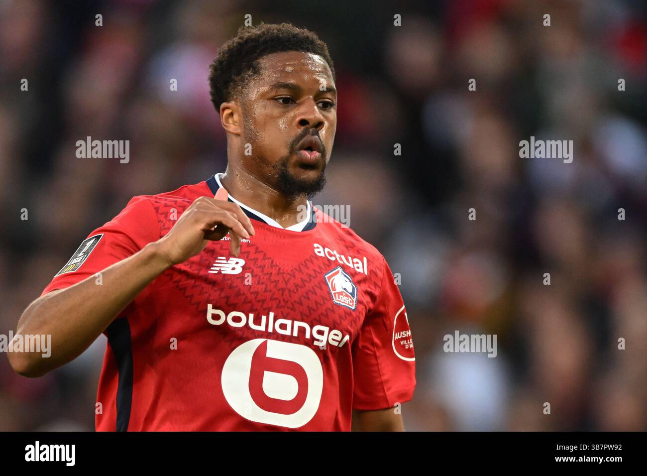 LILLE - Chuba Akpom of Lille OSC during the French Ligue 1 match ...