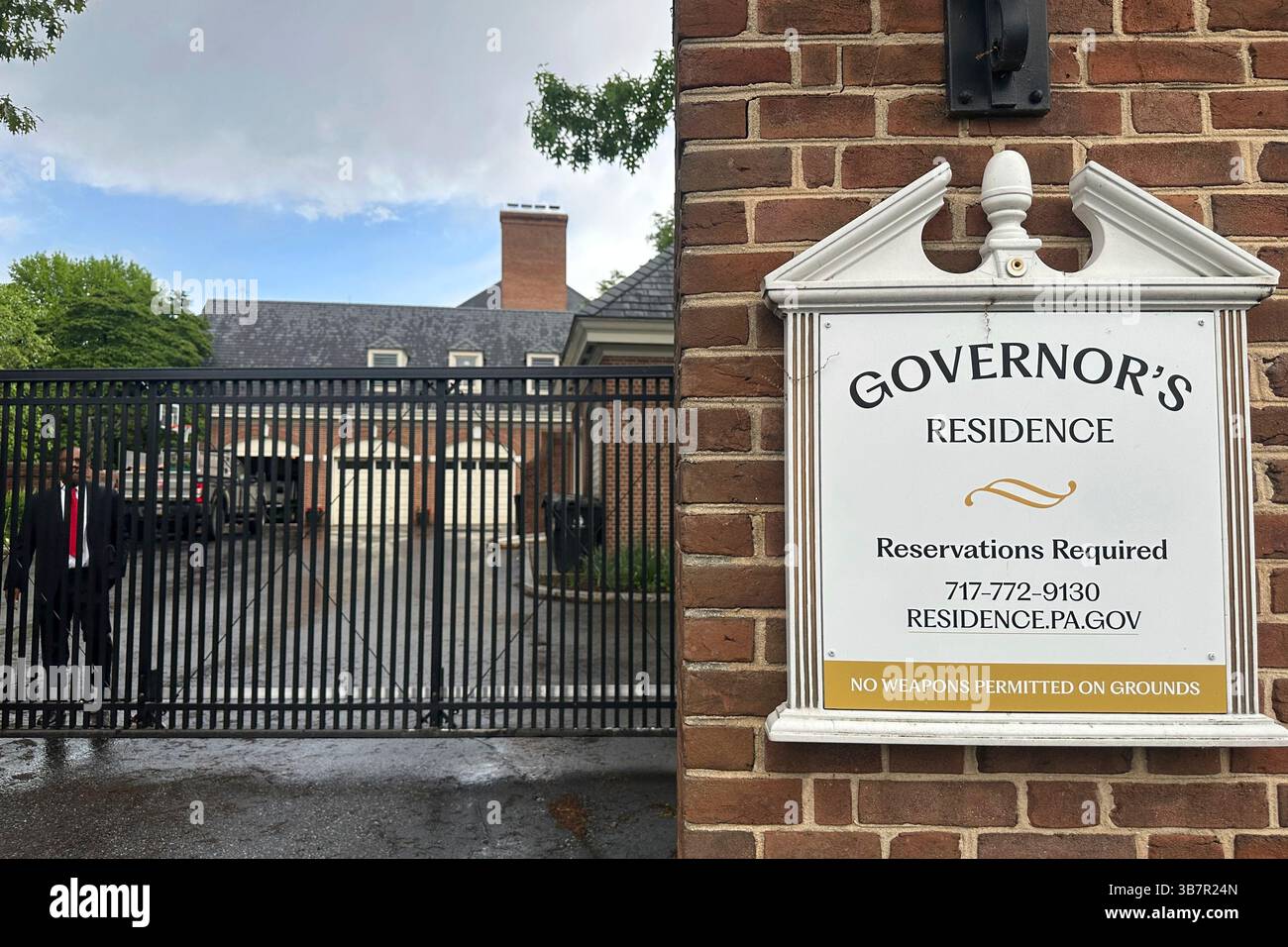 A member of Pennsylvania Gov. Josh Shapiro's state police protective ...