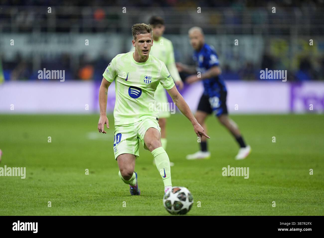 Dani Olmo of FC Barcelona during the UEFA Champions League, Semi-finals ...
