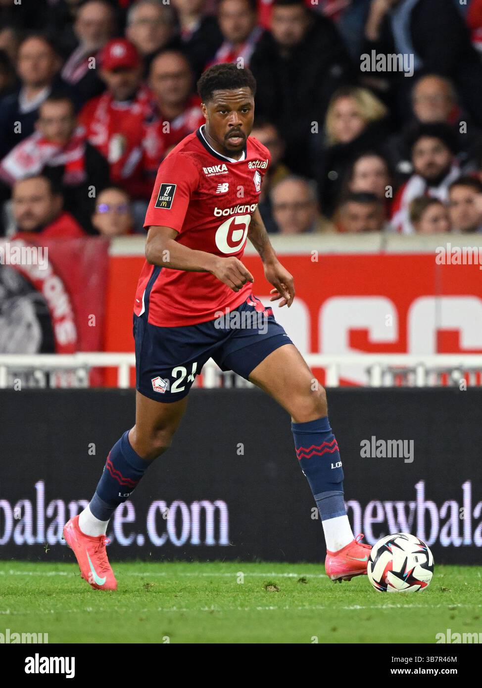 LILLE - Chuba Akpom of Lille OSC during the French Ligue 1 match ...