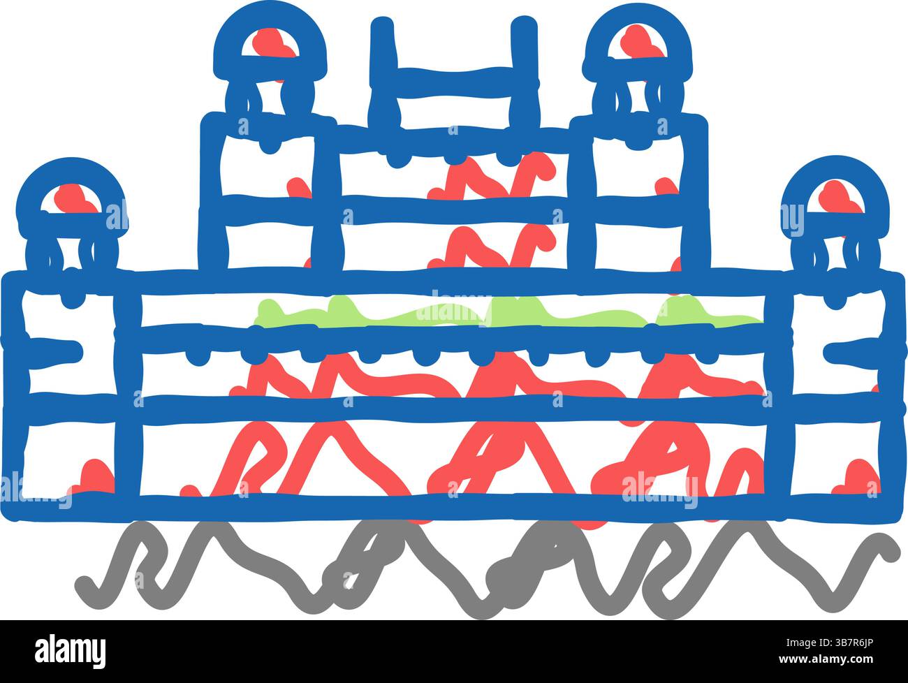 red fort icon doodle illustration Stock Vector Image & Art - Alamy