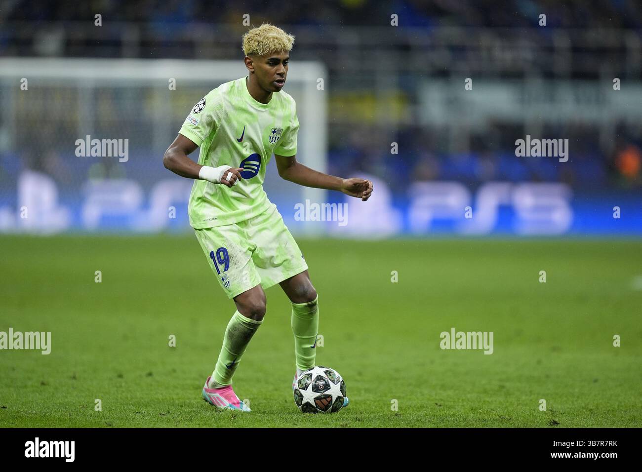 Lamine Yamal of FC Barcelona during the UEFA Champions League, Semi ...