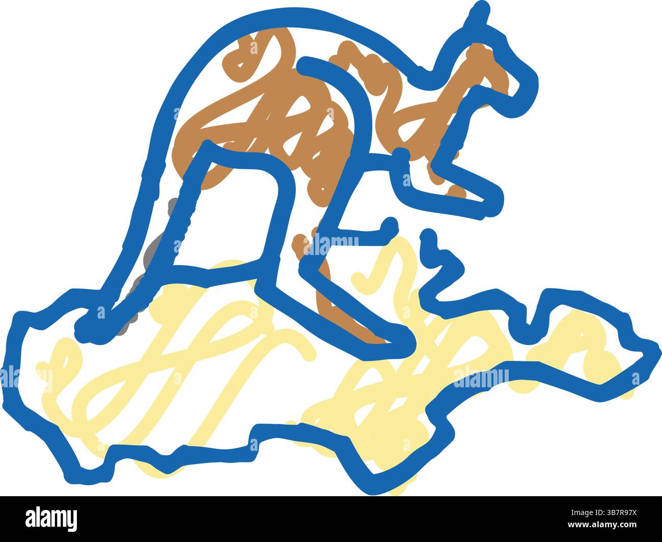 Kangaroo island australia landscape Cut Out Stock Images & Pictures - Alamy