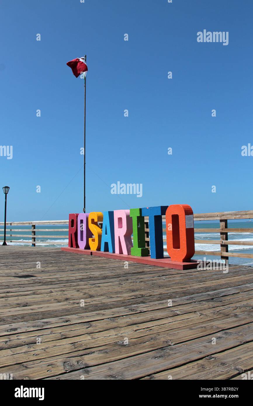 Playas de Rosarito, Baja California, Mexico - Mar 15, 2025: Rosarito ...