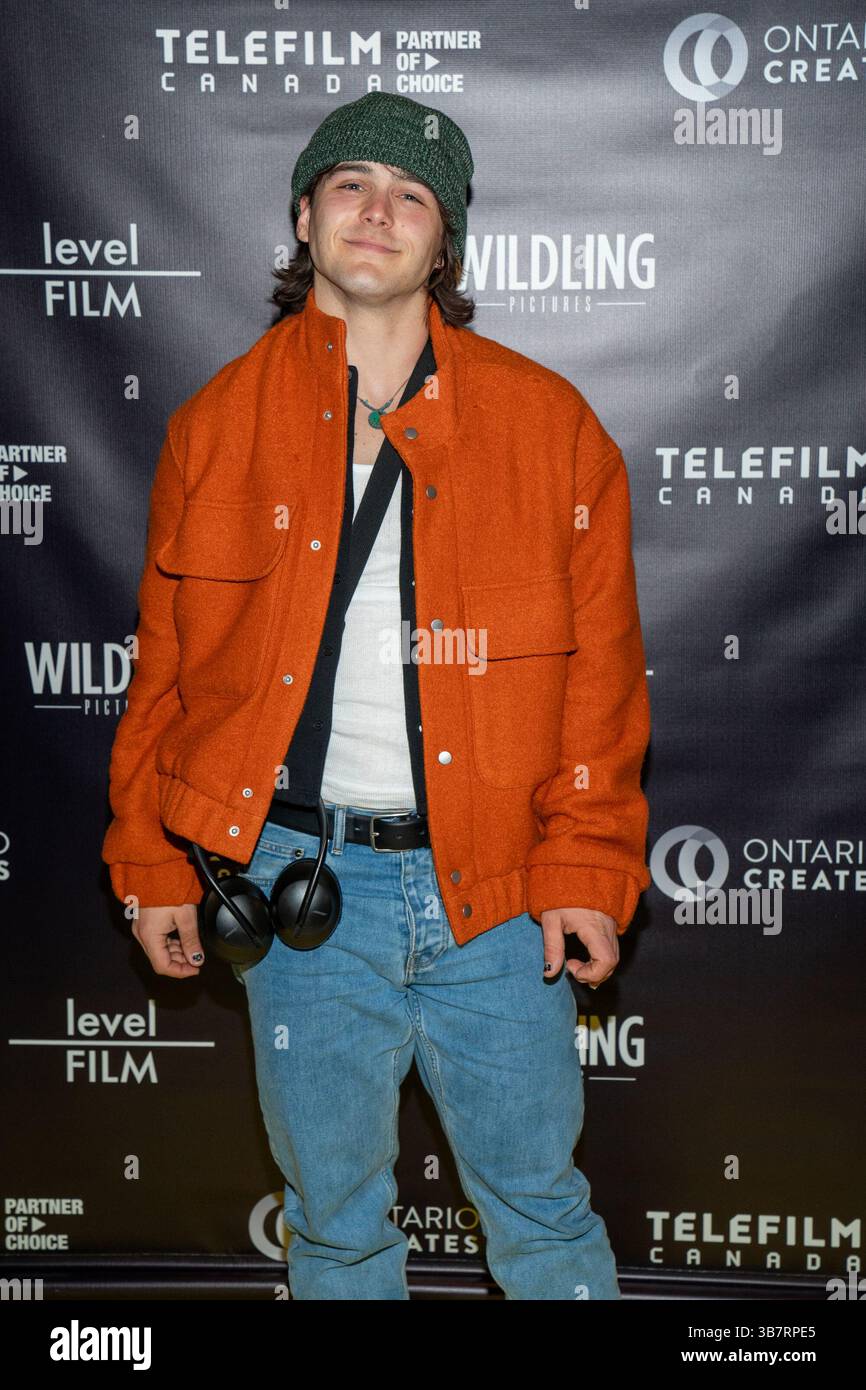 February 16, 2024, Toronto, Canada: Charlie Gillespie attends a special ...