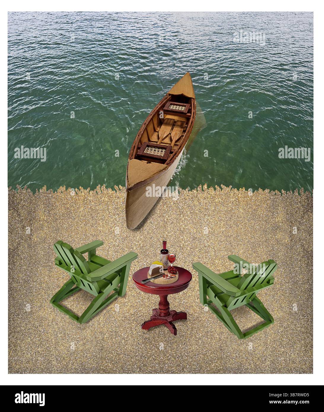 Canoe river Cut Out Stock Images & Pictures - Alamy