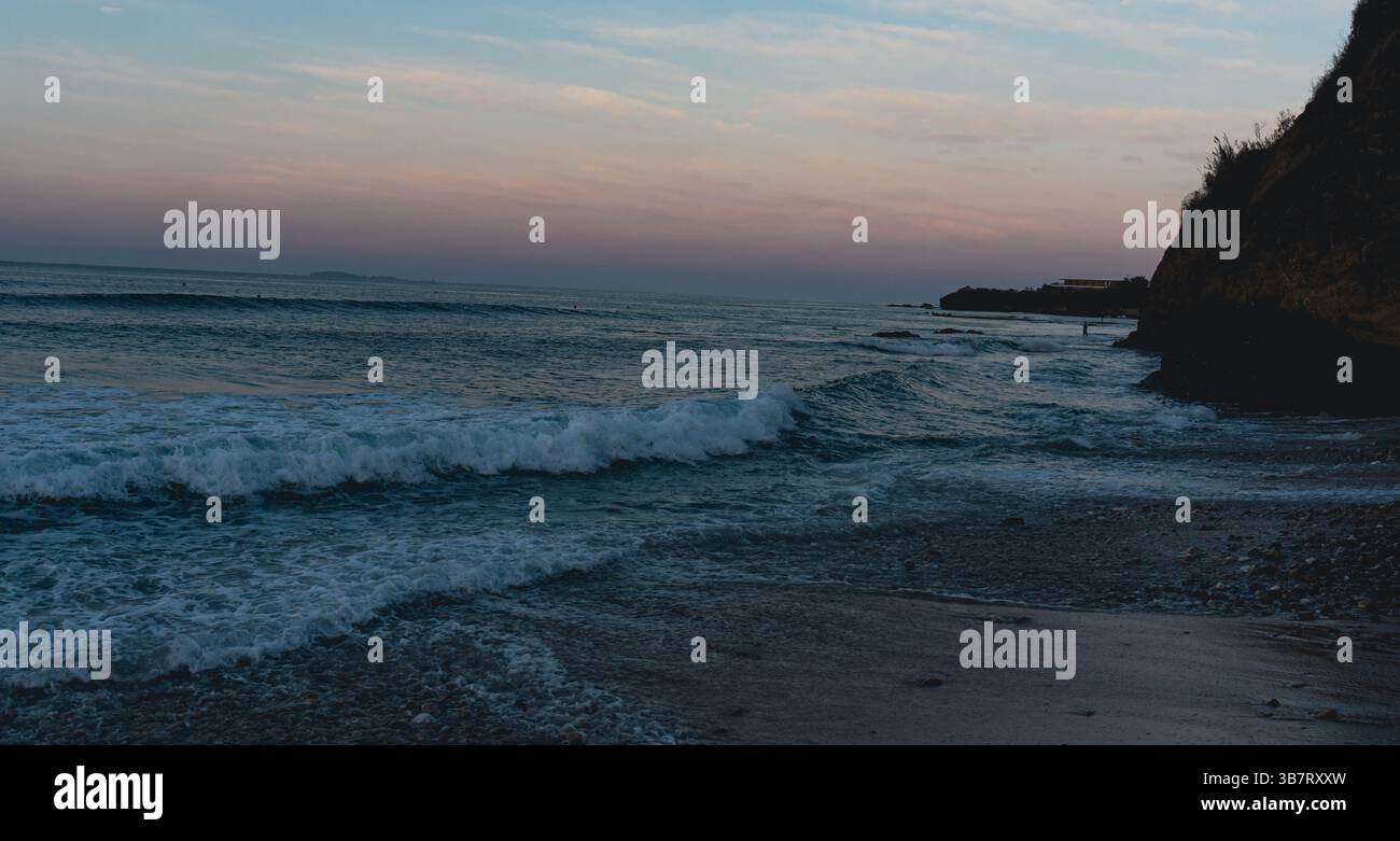 Quiet coastal beach soft hi-res stock photography and images - Alamy