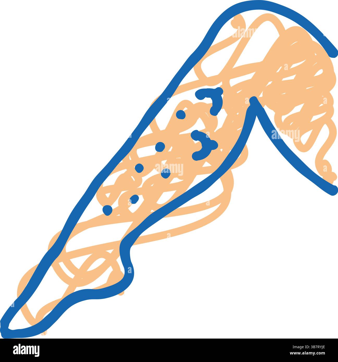 legs ingrown hair icon doodle illustration Stock Vector Image & Art - Alamy