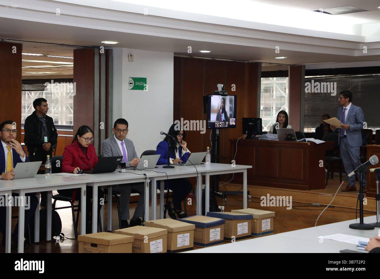 CASO LIGA AZUL Quito, Tuesday, May 6, 2025 Hearing of Augusto Verduga ...