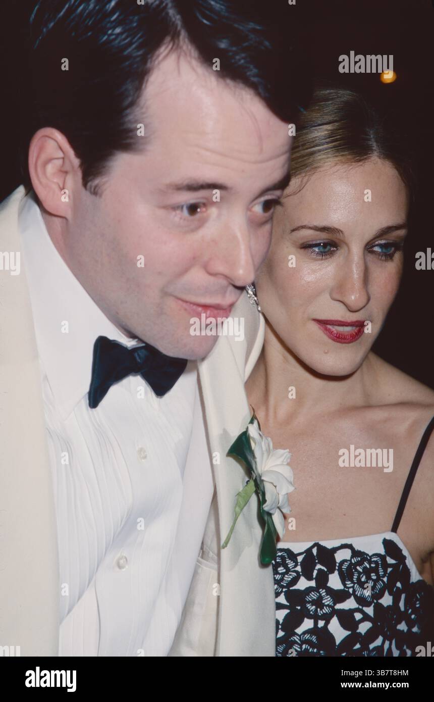 Matthew Broderick and Sarah Jessica Parker attend the opening night ...