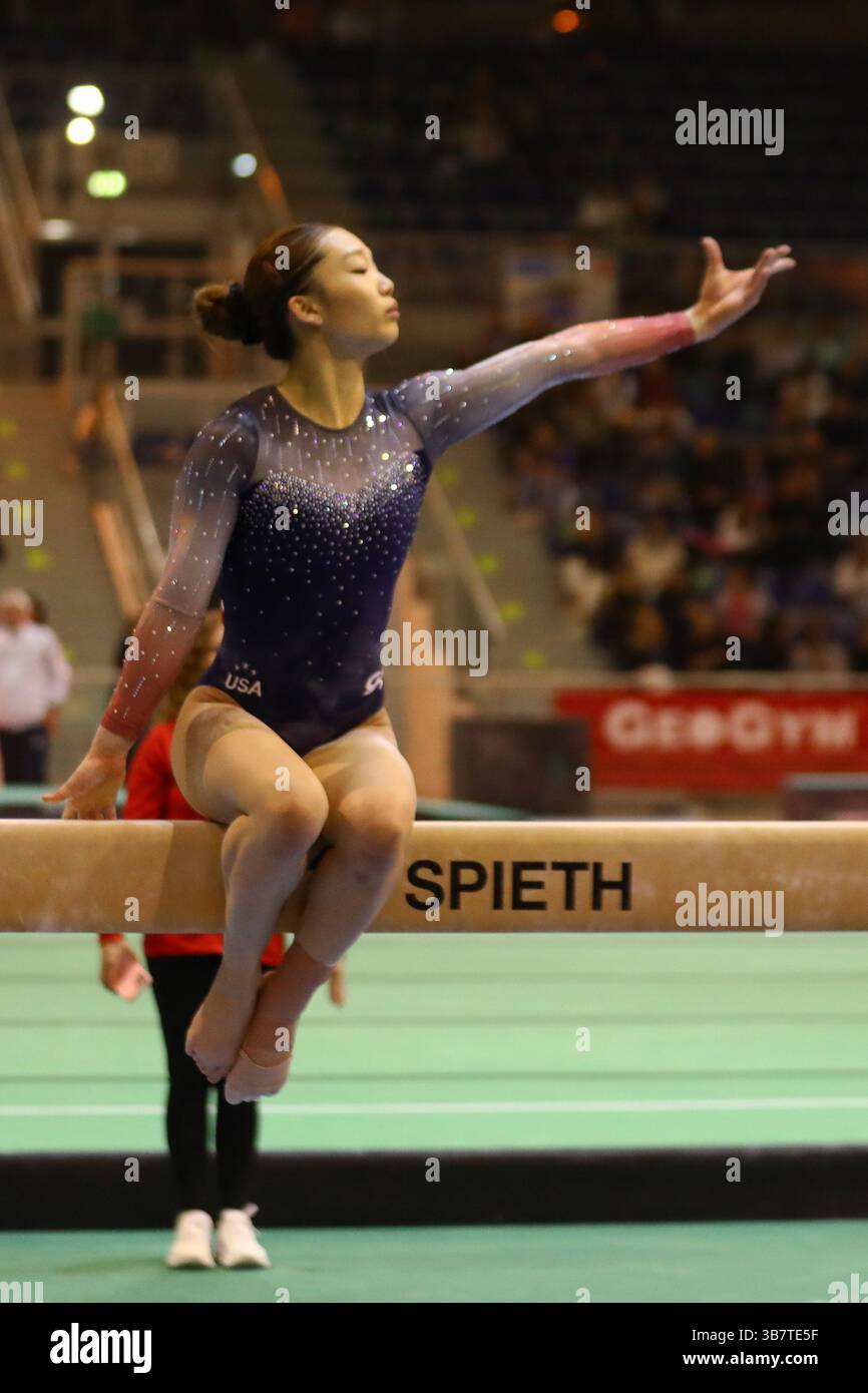 April 20, 2024, Jesolo, Veneto, Italy: KATELYN JONG of Team USA ...