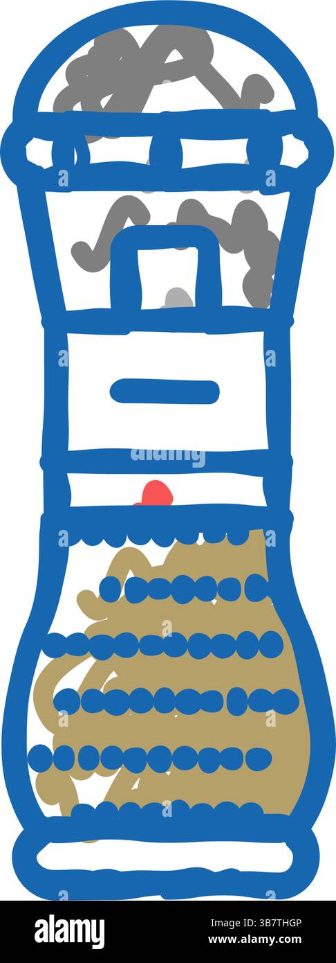 pepper pot icon doodle illustration Stock Vector Image & Art - Alamy