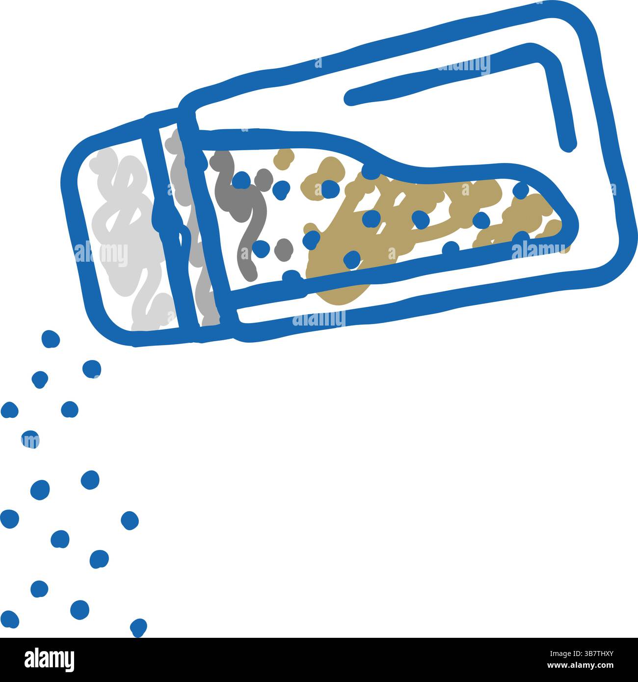 Pepper sprinkle Stock Vector Images - Alamy