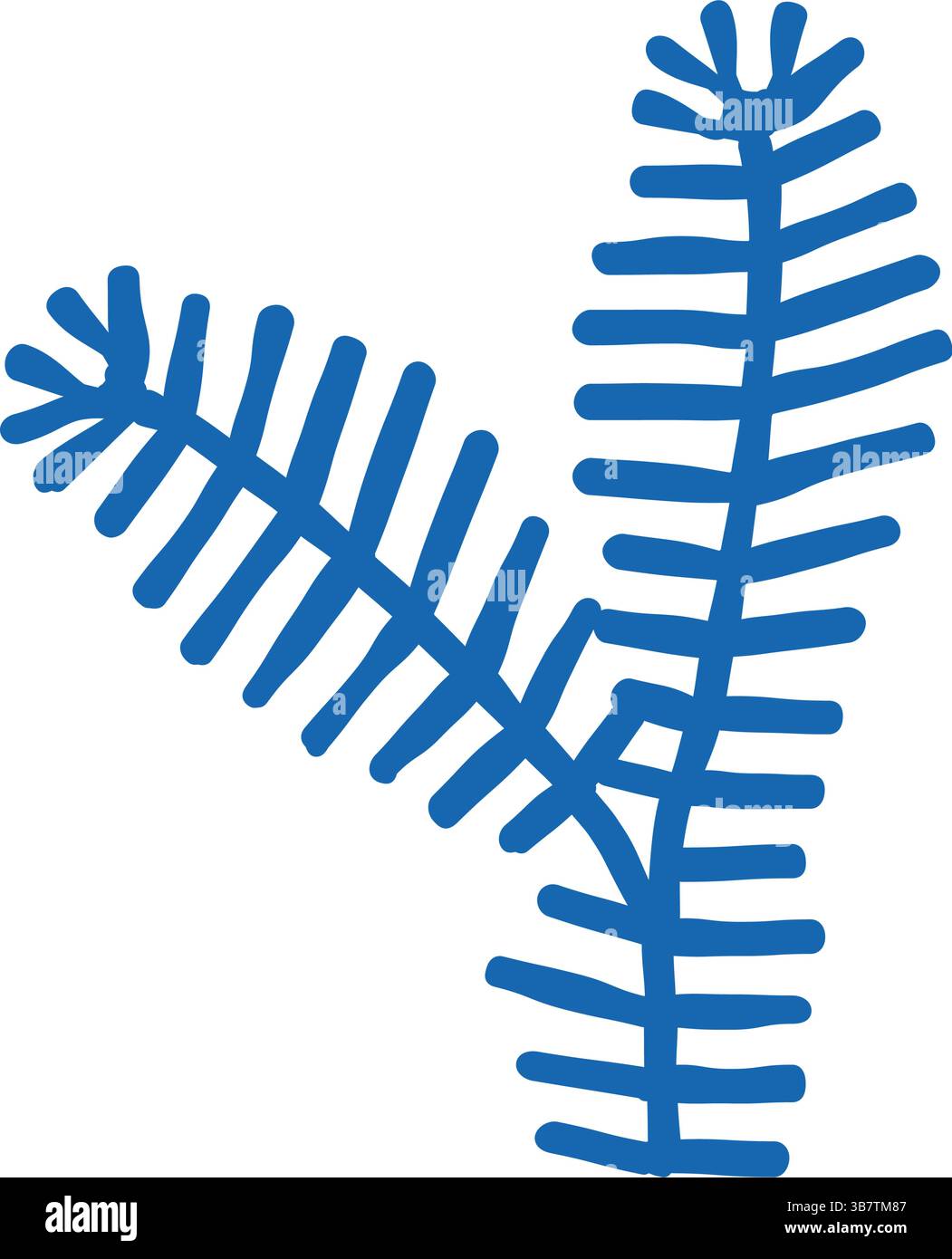 fir tree branch icon doodle illustration Stock Vector Image & Art - Alamy