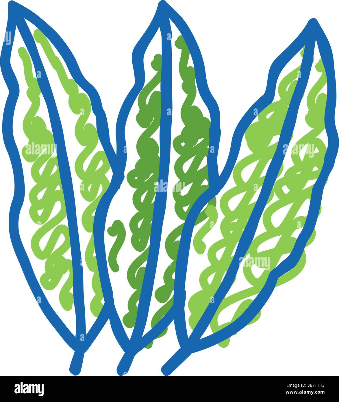 mango leaf icon doodle illustration Stock Vector Image & Art - Alamy