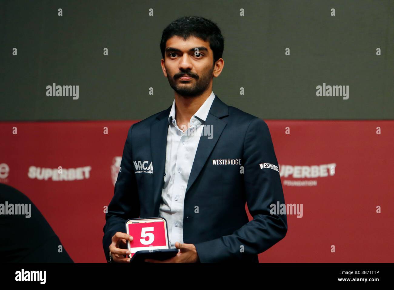 Bucharest, Romania. 6th May, 2025. World Champion chess grandmaster ...