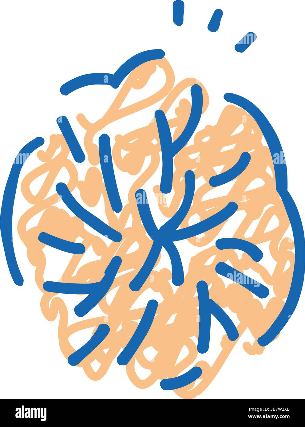 anocutaneous reflex icon doodle illustration Stock Vector Image & Art ...