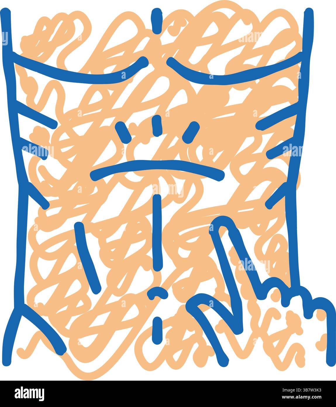 abdominal reflexes icon doodle illustration Stock Vector Image & Art ...