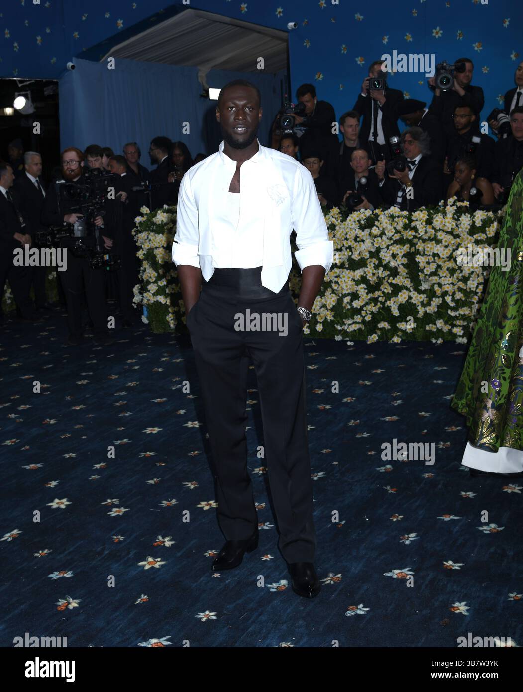 May 5, 2025, New York, Ny, United States: Stormzy attends the 2025 Met ...
