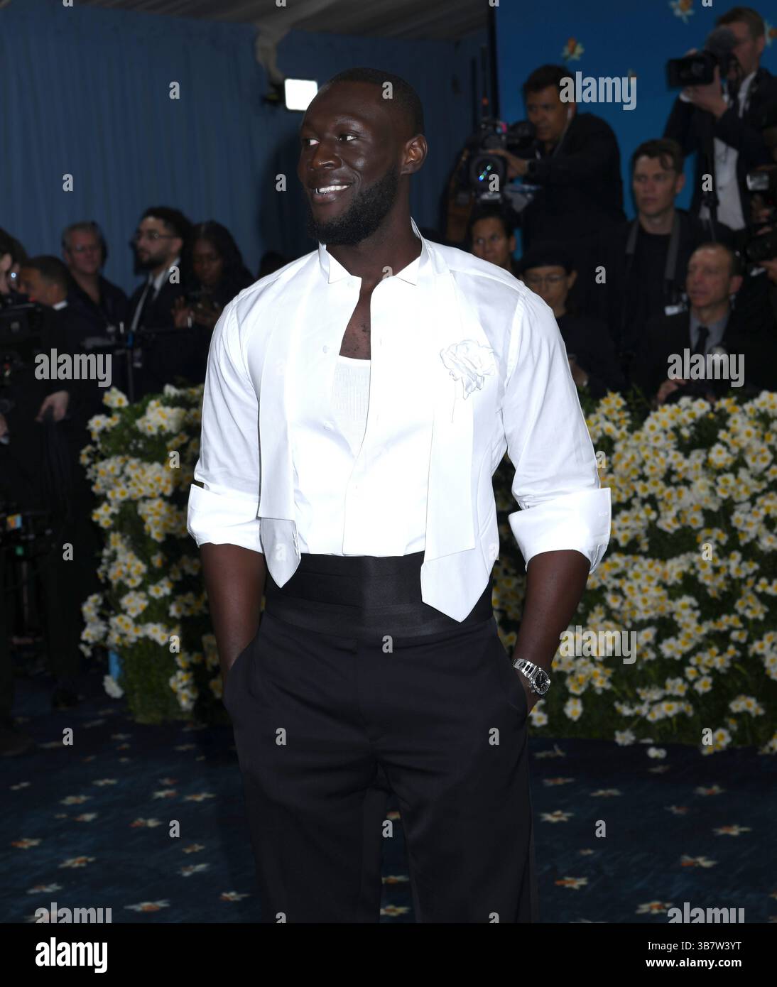 May 5, 2025, New York, Ny, United States: Stormzy attends the 2025 Met ...