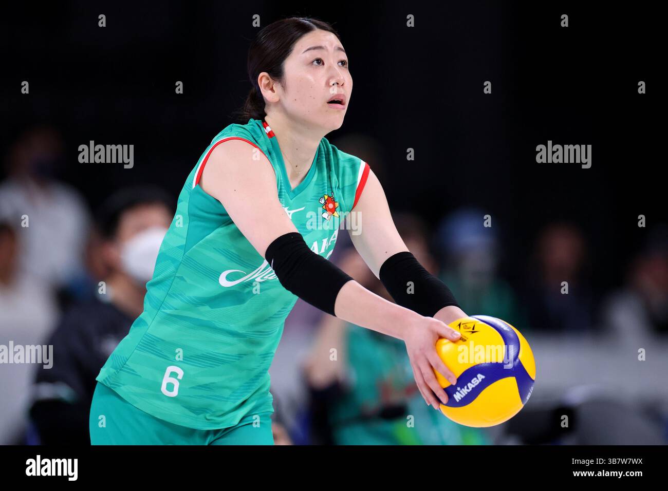 Mizuki Tanaka (), MAY 2, 2025 - Volleyball : 2024-25 SV.LEAGUE Women Championship Finals match ...