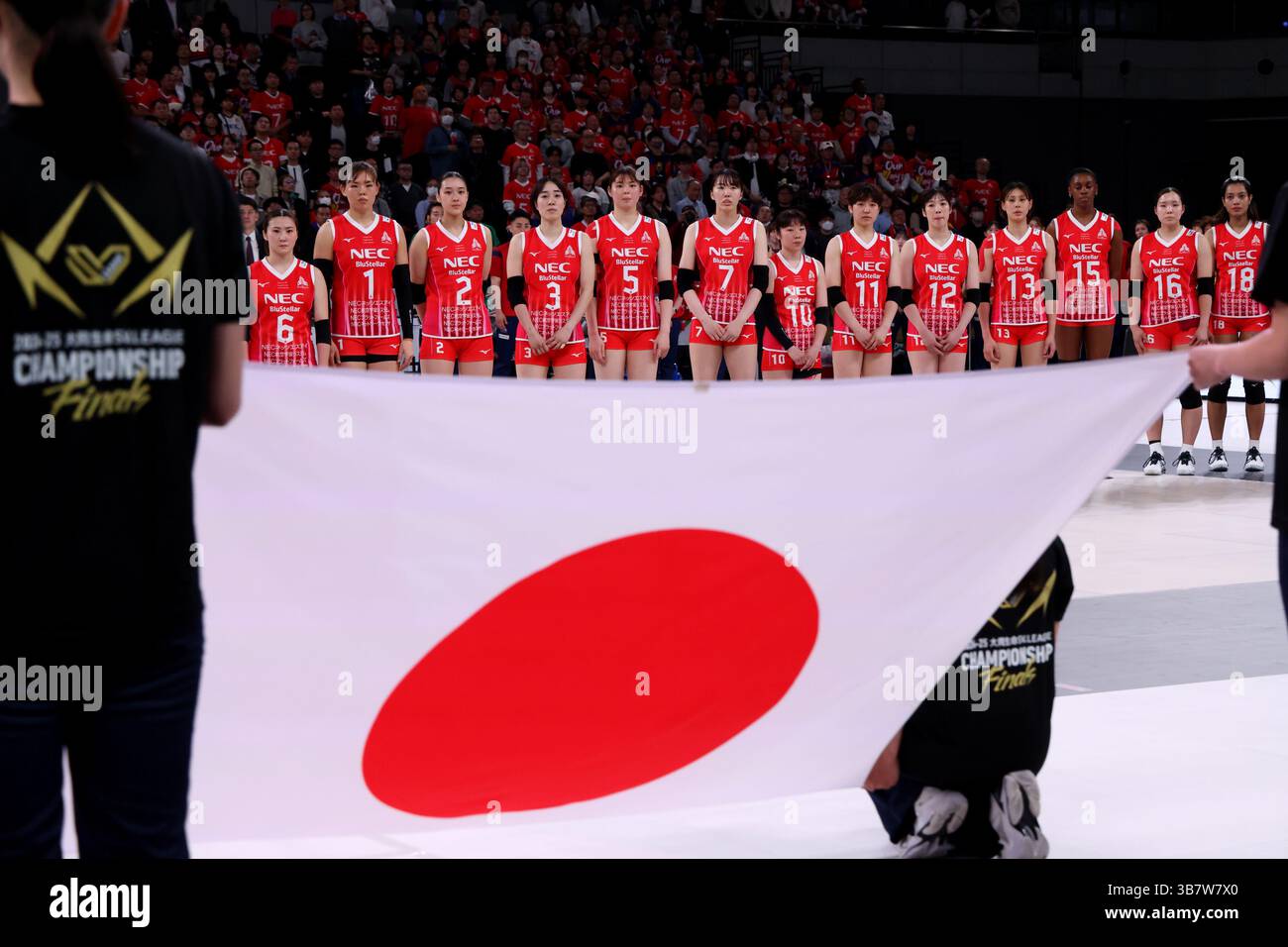 NECNEC Red Rockets Kawasaki team group (NEC), MAY 2, 2025 - Volleyball ...