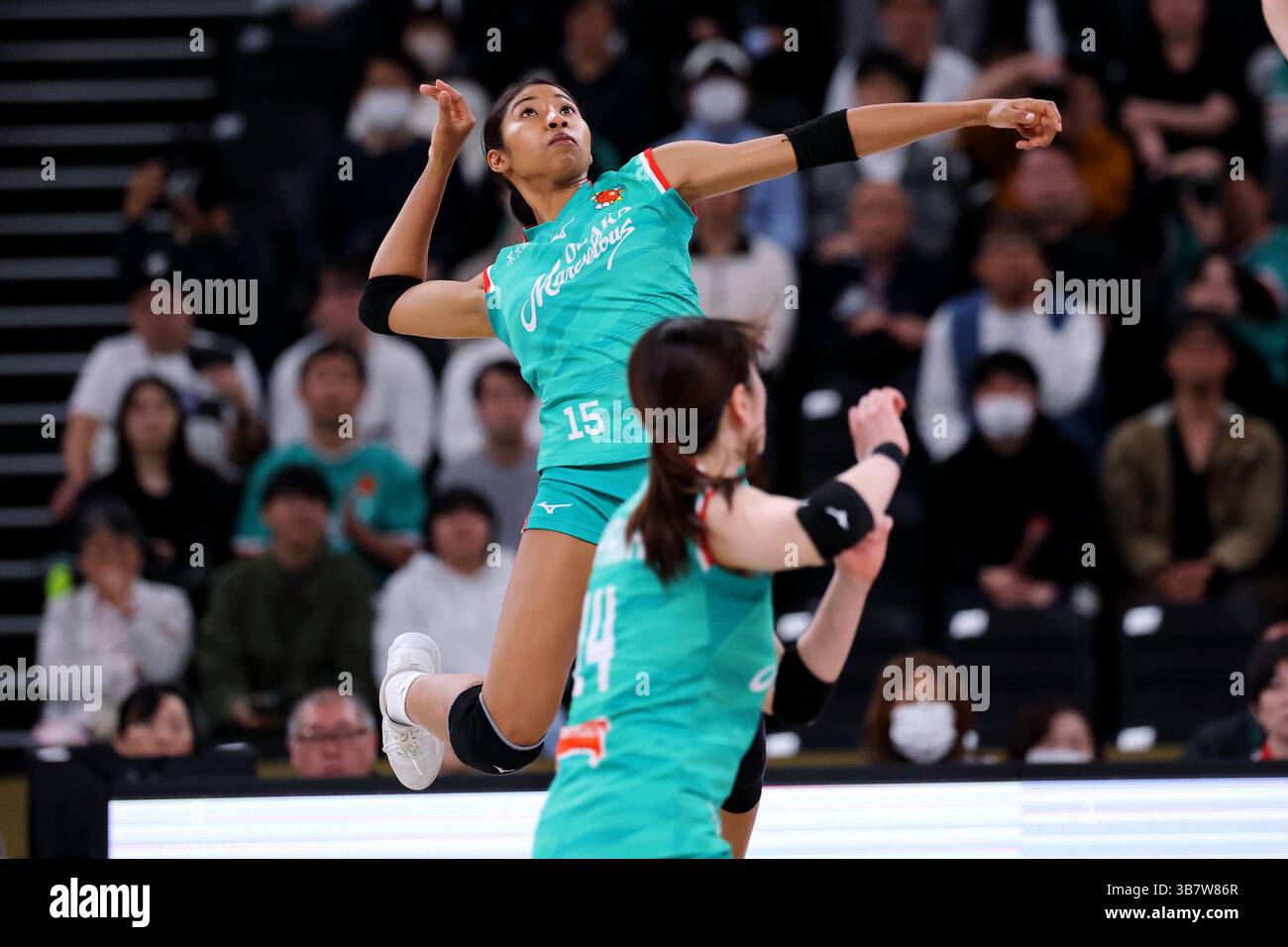 Ameze Miyabe (), MAY 2, 2025 - Volleyball : 2024-25 SV.LEAGUE Women ...