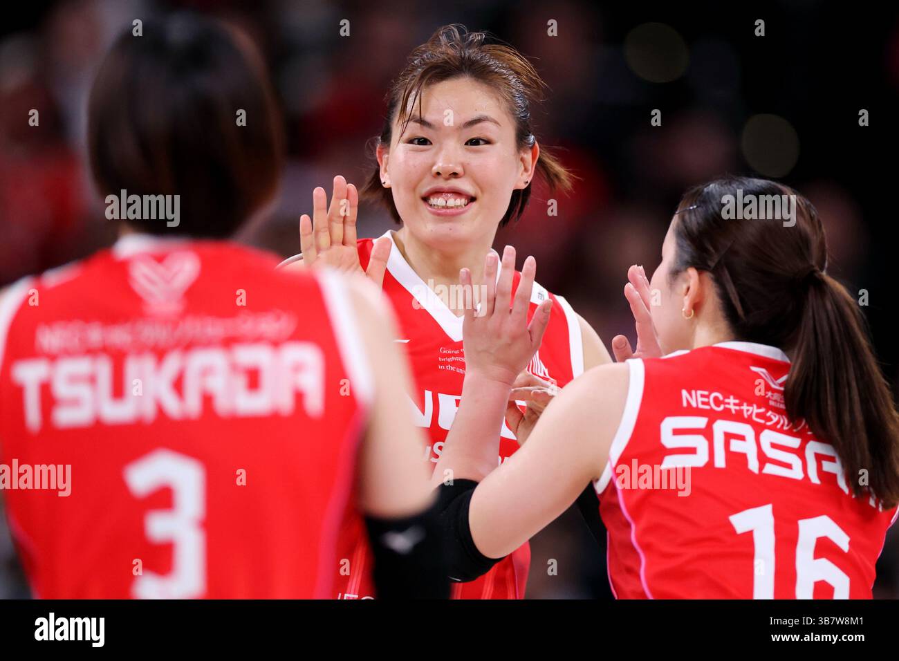 Tokyo, Japan. 2nd May, 2025. Haruyo Shimamura (NEC) Volleyball : 2024-25 SV.LEAGUE Women ...
