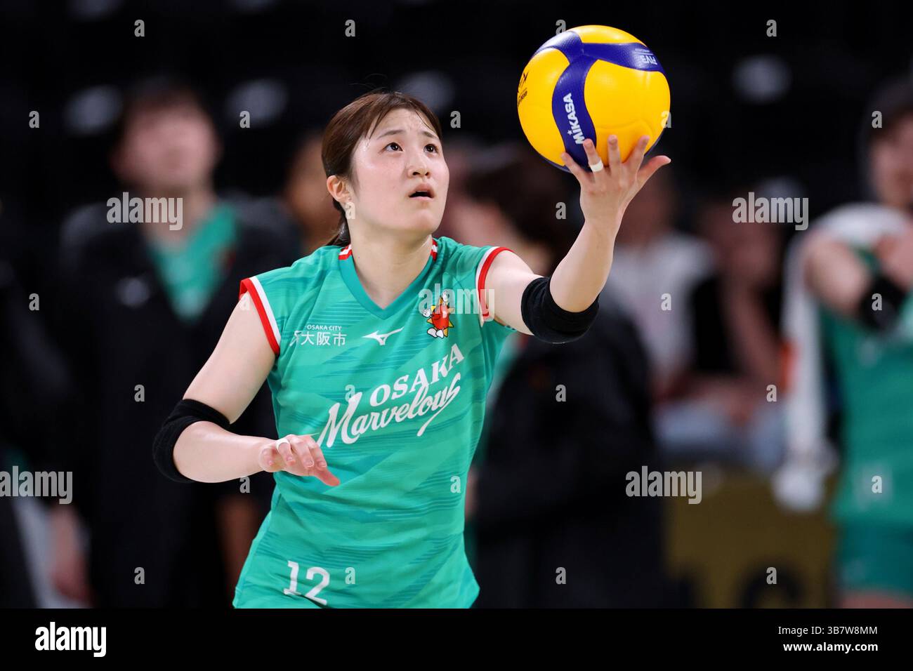 Tokyo, Japan. 2nd May, 2025. Mina Higashi () Volleyball : 2024-25 SV.LEAGUE Women Championship ...