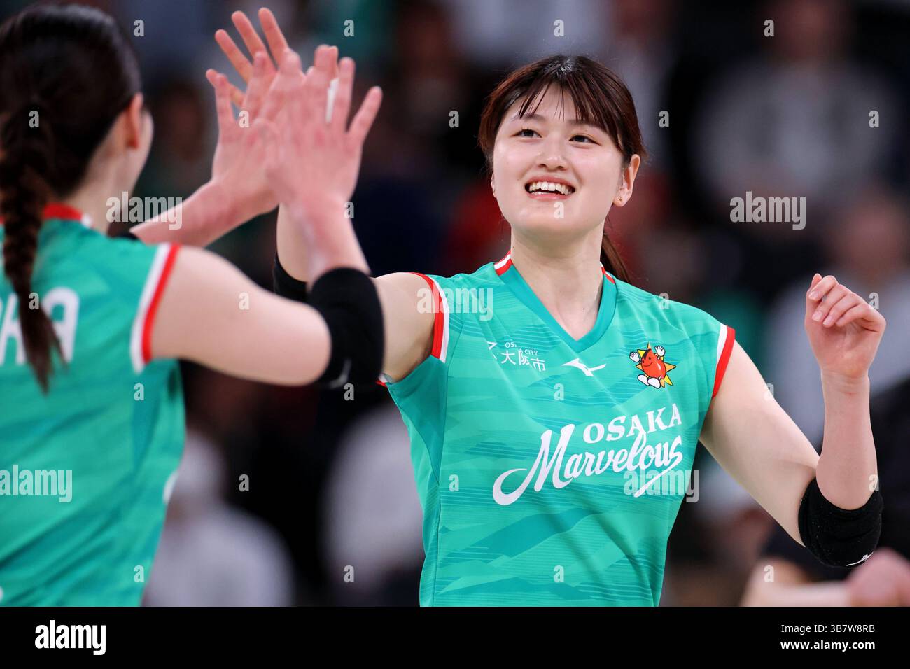 Tokyo, Japan. 2nd May, 2025. Haruka Oyama () Volleyball : 2024-25 SV.LEAGUE Women Championship ...
