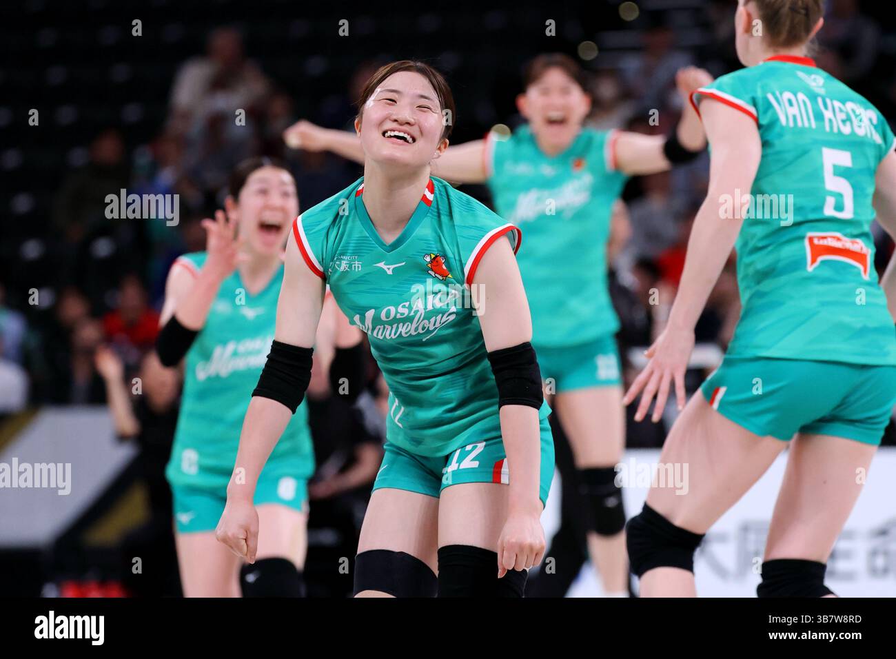 Mina Higashi (), MAY 2, 2025 - Volleyball : 2024-25 SV.LEAGUE Women Championship Finals match ...