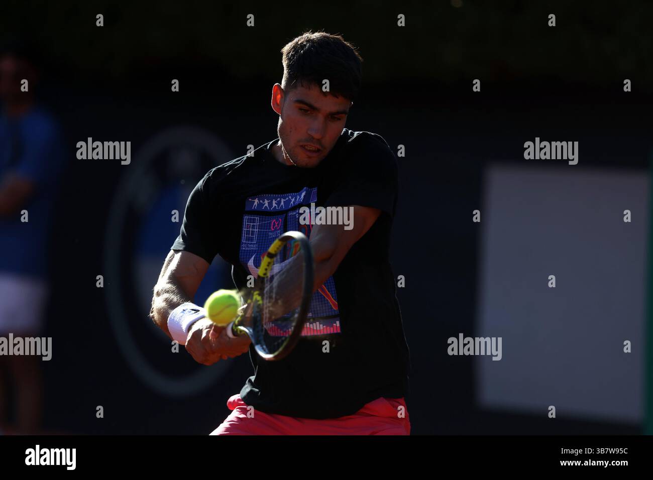 Rome, Italy. 06th May, 2025. Carlos Alcaraz ranking 3 during the ...