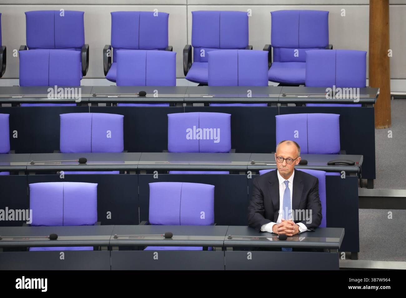 Berlin, Germany. 6th May, 2025. Friedrich Merz, leader of Germany's conservative Christian ...
