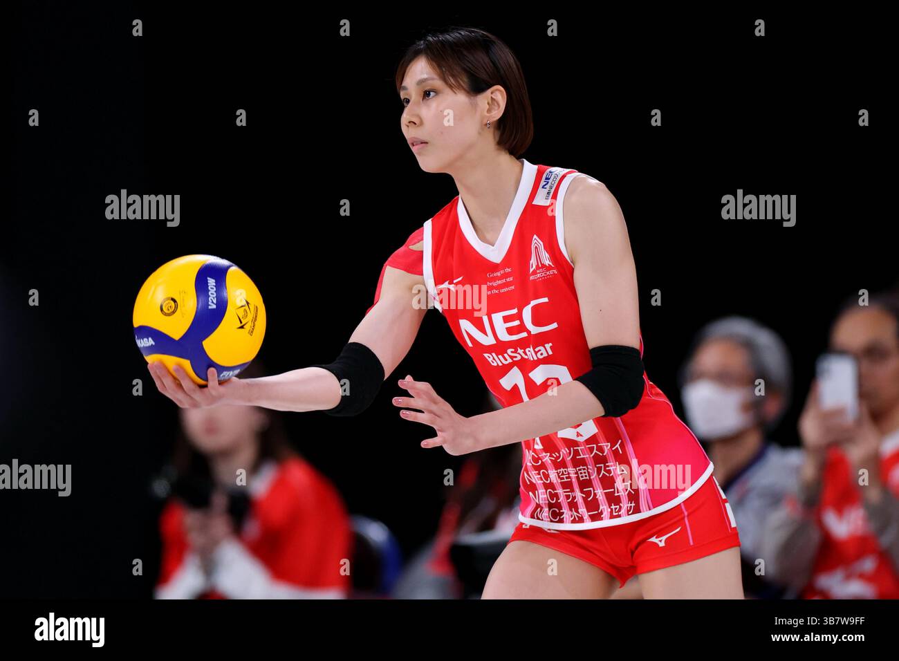 Tokyo, Japan. 2nd May, 2025. Yukiko Wada (NEC) Volleyball : 2024-25 SV.LEAGUE Women Championship ...