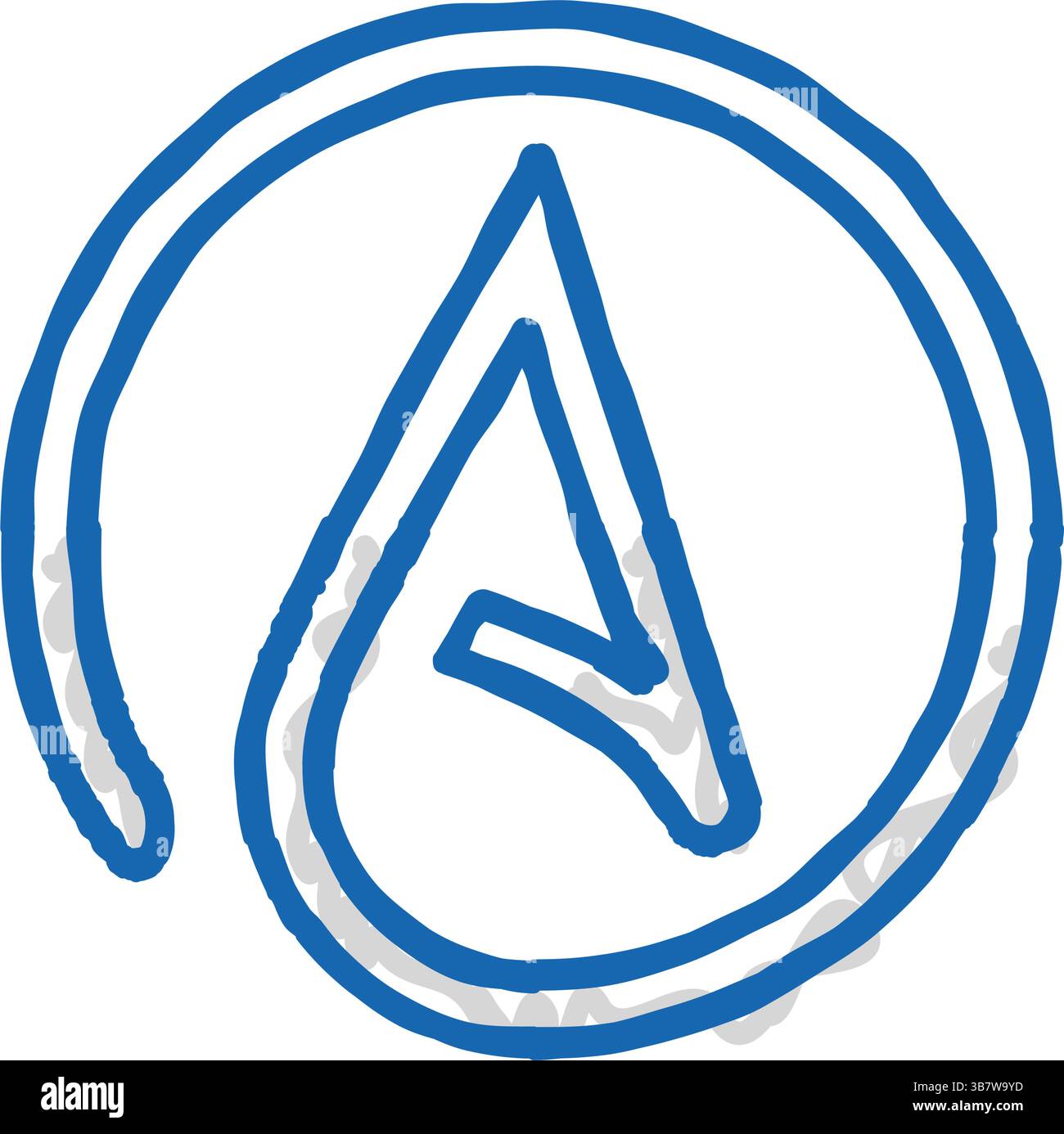 Agnosticism symbol hi-res stock photography and images - Alamy
