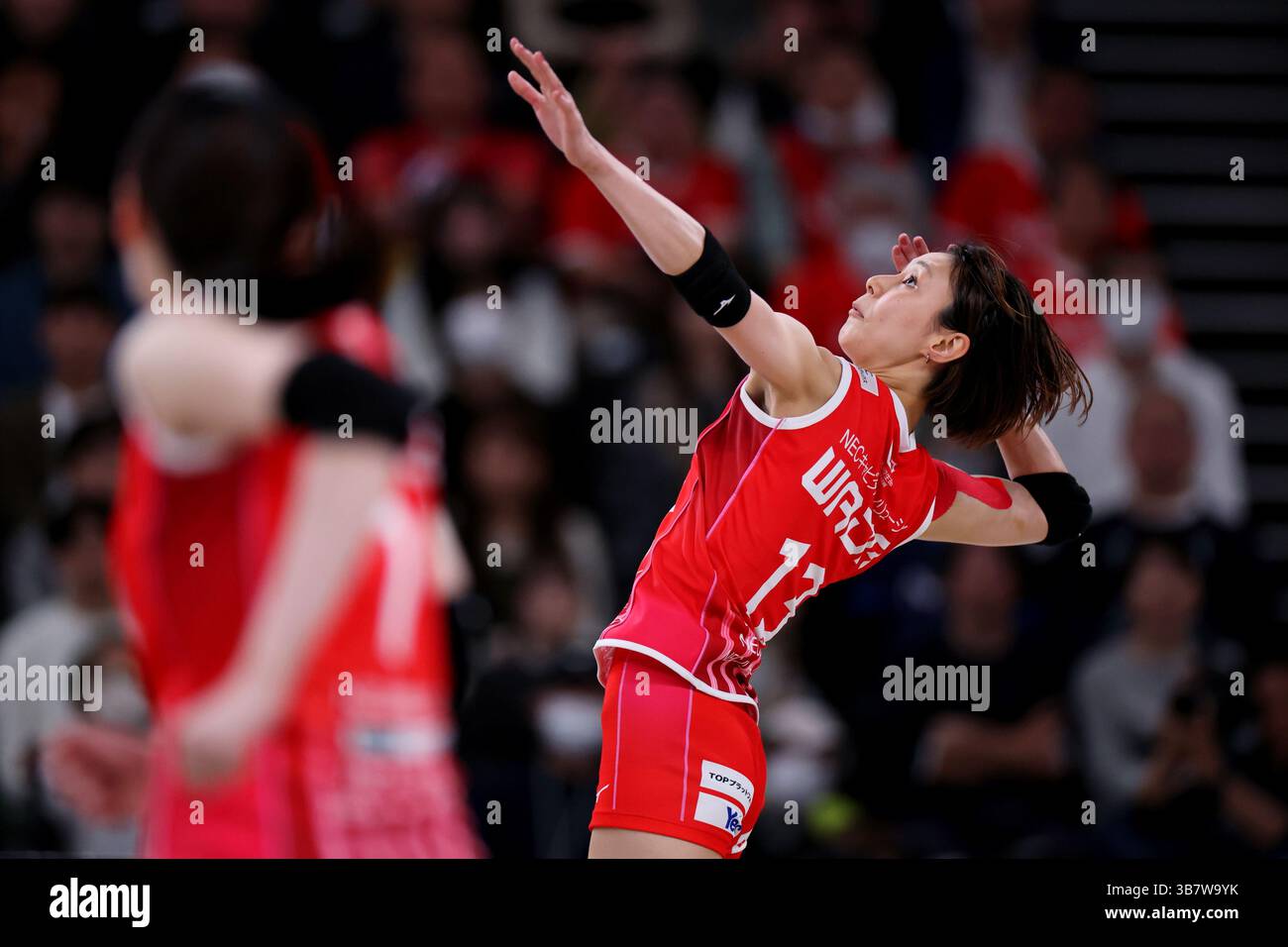 Tokyo, Japan. 2nd May, 2025. Yukiko Wada (NEC) Volleyball : 2024-25 SV.LEAGUE Women Championship ...