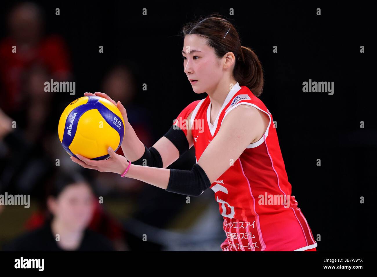 Tokyo, Japan. 2nd May, 2025. Yuka Sawada (NEC) Volleyball : 2024-25 SV.LEAGUE Women Championship ...