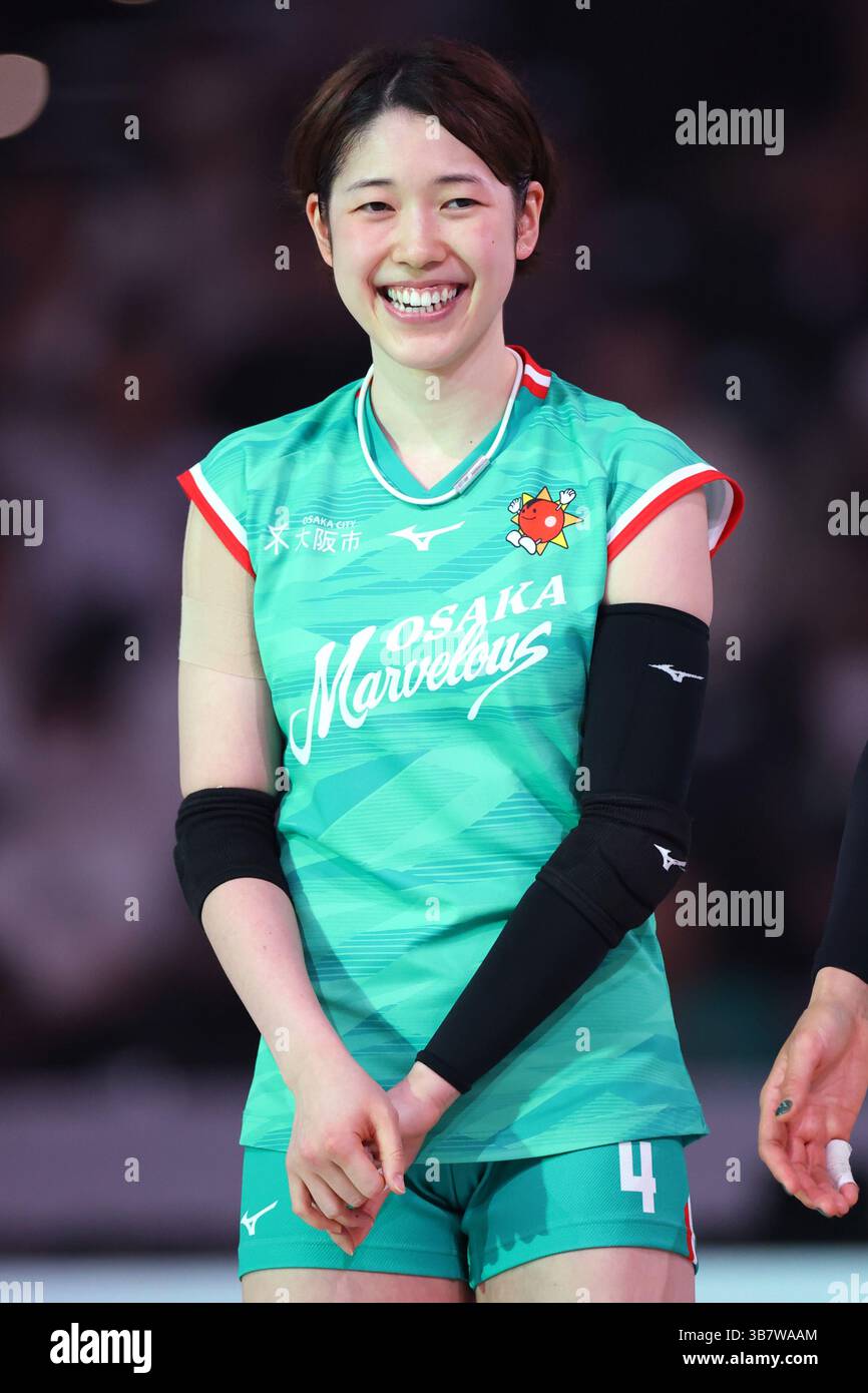 Tokyo, Japan. 2nd May, 2025. Hitomi Shiode () Volleyball : 2024-25 SV ...