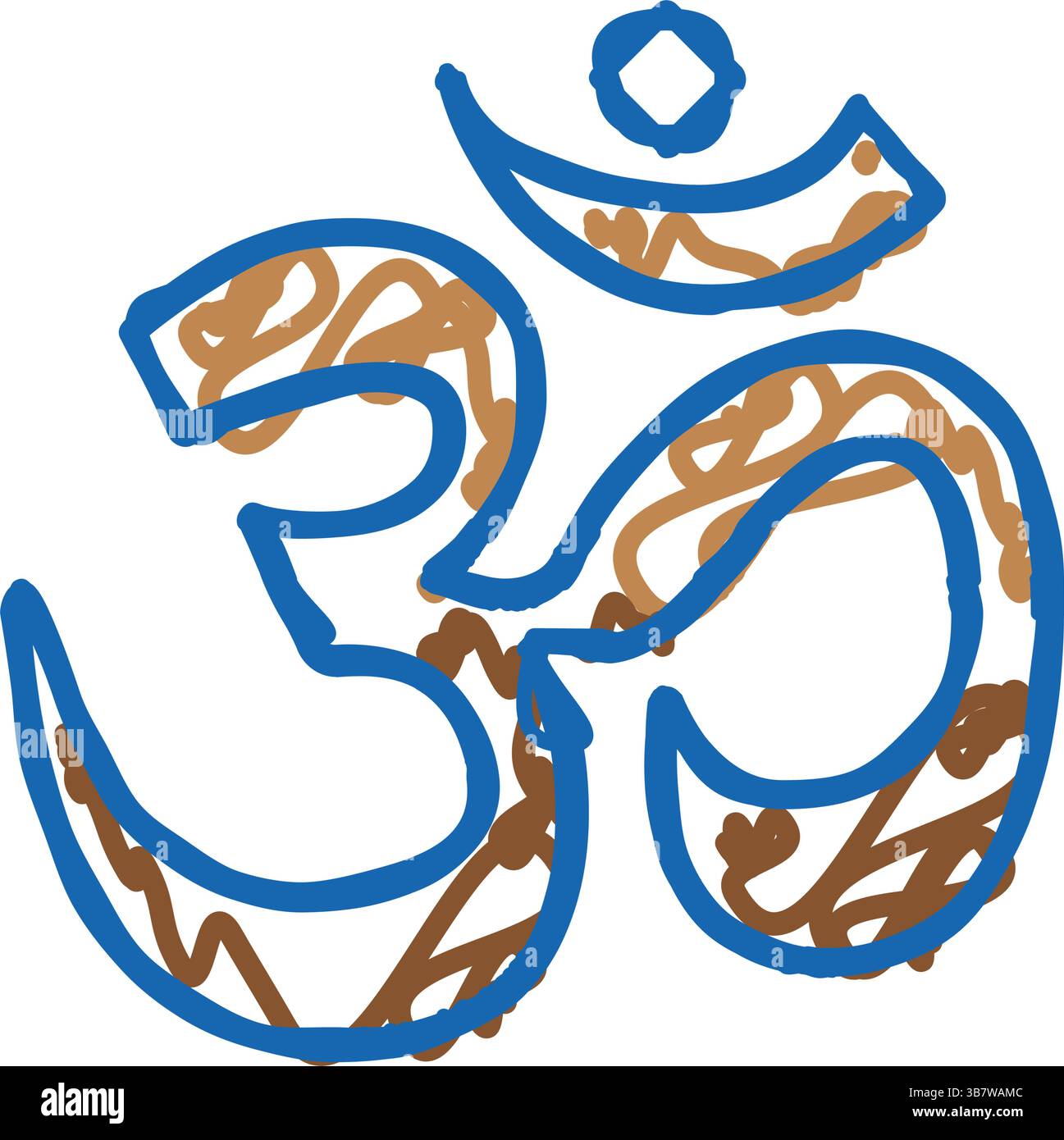 hinduism religion icon doodle illustration Stock Vector Image & Art - Alamy