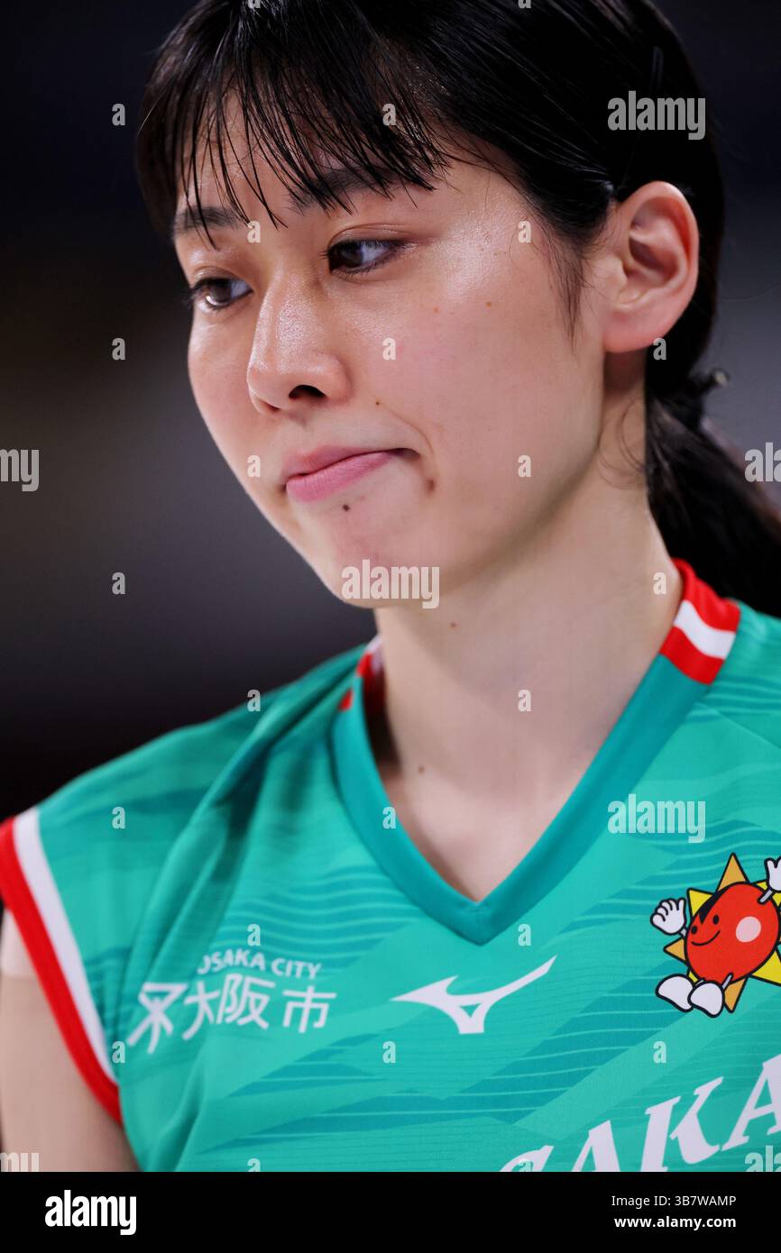 Tokyo, Japan. 2nd May, 2025. Mikoto Shima () Volleyball : 2024-25 SV.LEAGUE Women Championship ...