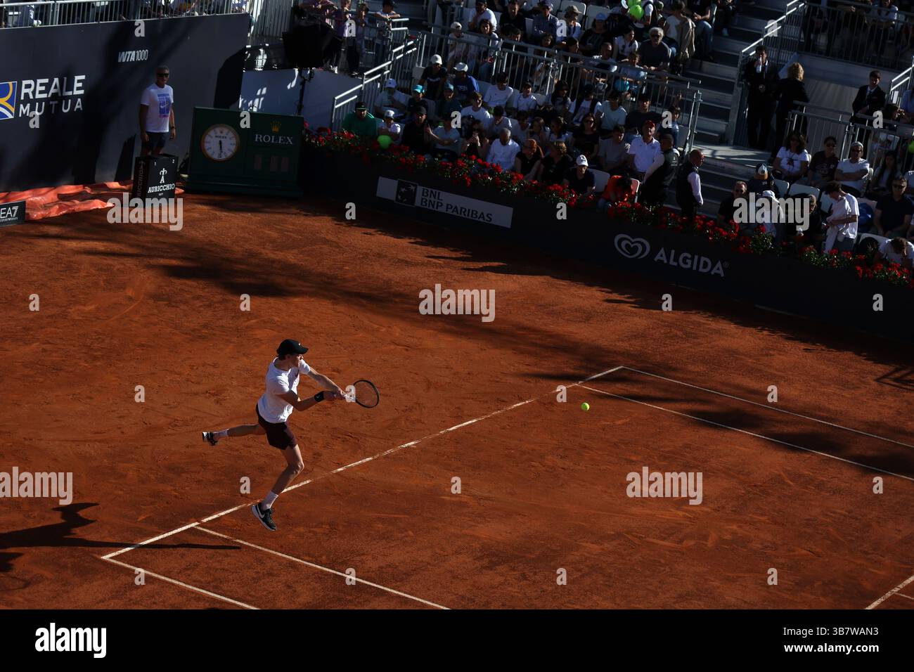 Rome, Italy. 06th May, 2025. Jannik Sinner ranking 1 during the ...