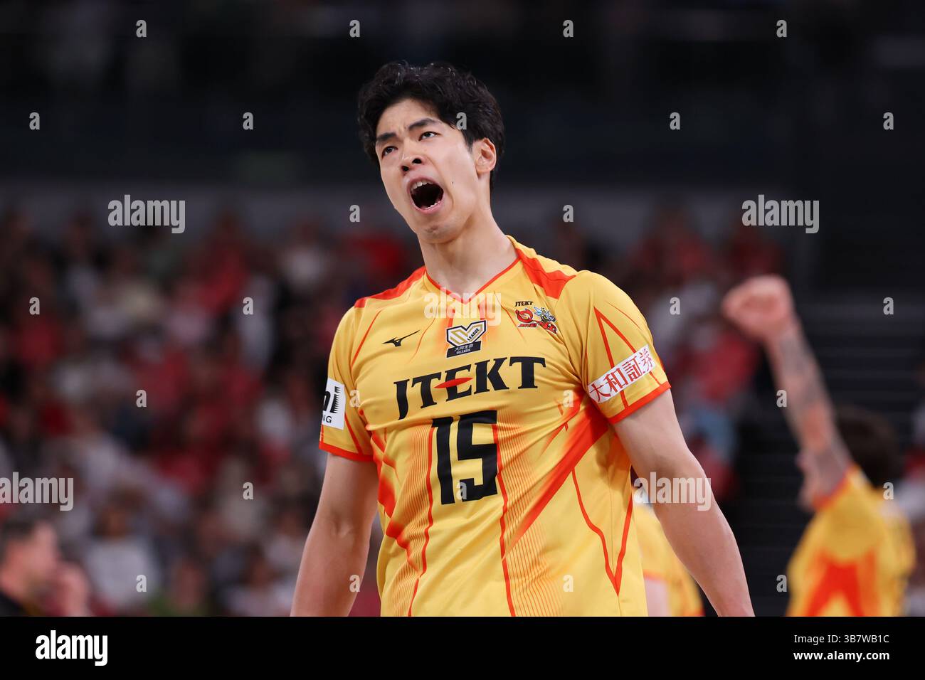 Tokyo, Japan. 3rd May, 2025. Kento Miyaura () Volleyball : 2024-25 SV ...