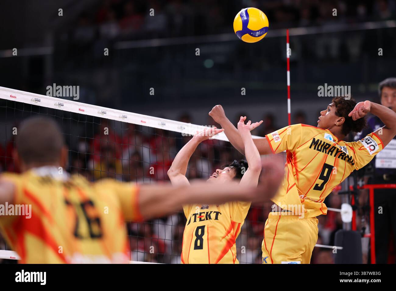 Tokyo, Japan. 3rd May, 2025. (L-R) Masahiro Sekita, Go Murayama ...
