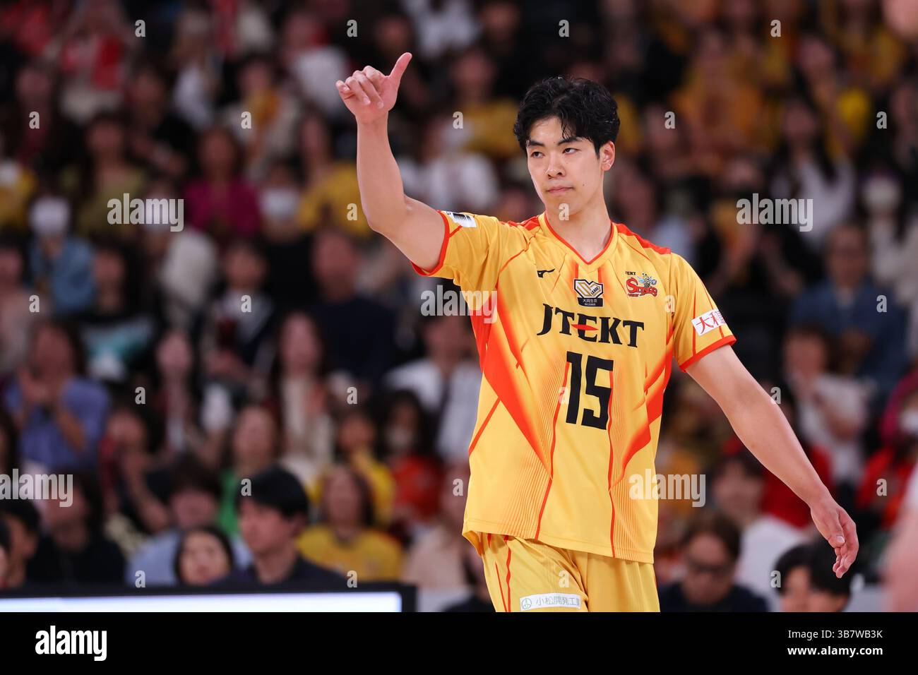 Tokyo, Japan. 3rd May, 2025. Kento Miyaura () Volleyball : 2024-25 SV ...
