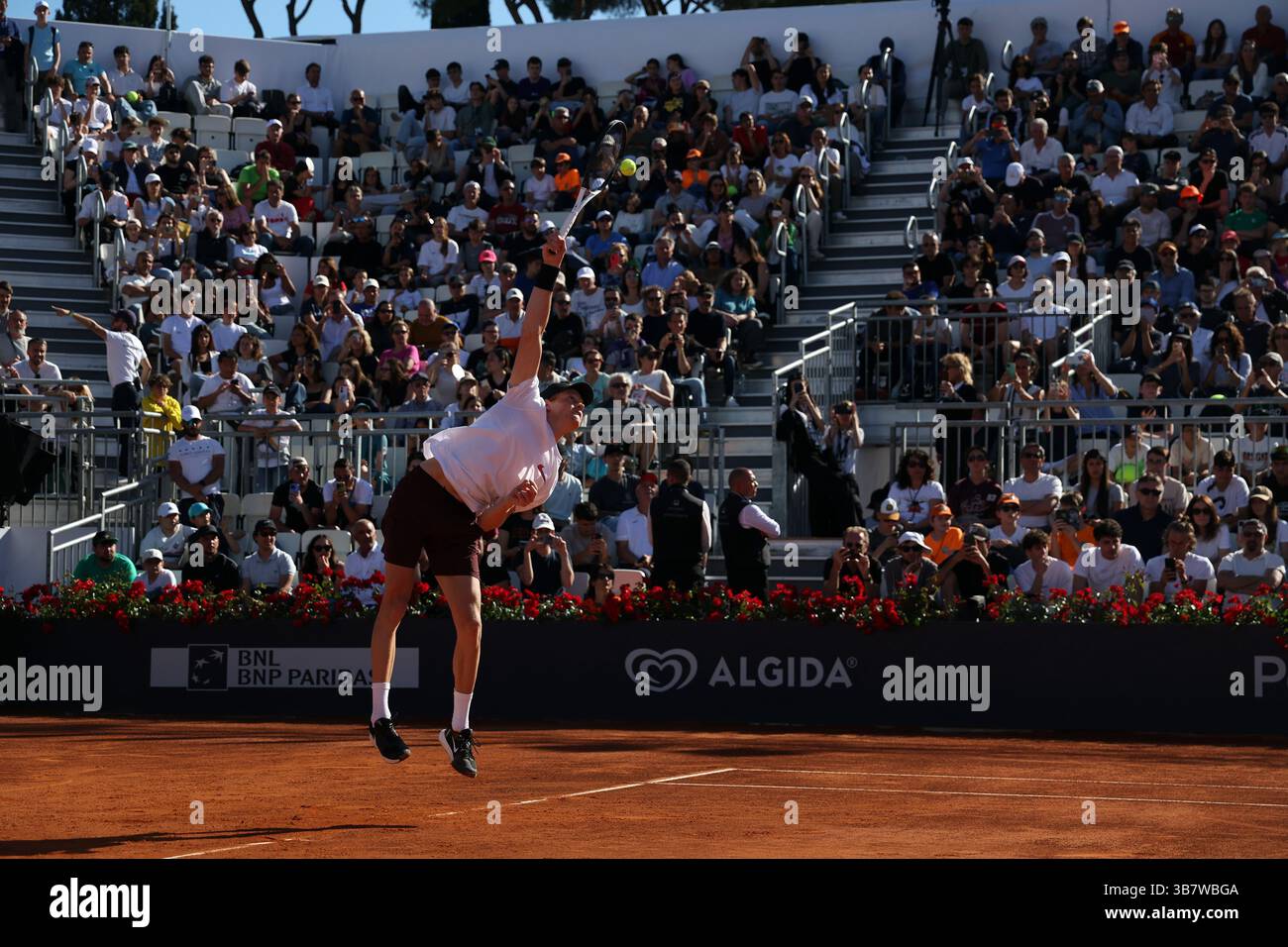 Rome, Italy. 06th May, 2025. Jannik Sinner ranking 1 during the ...