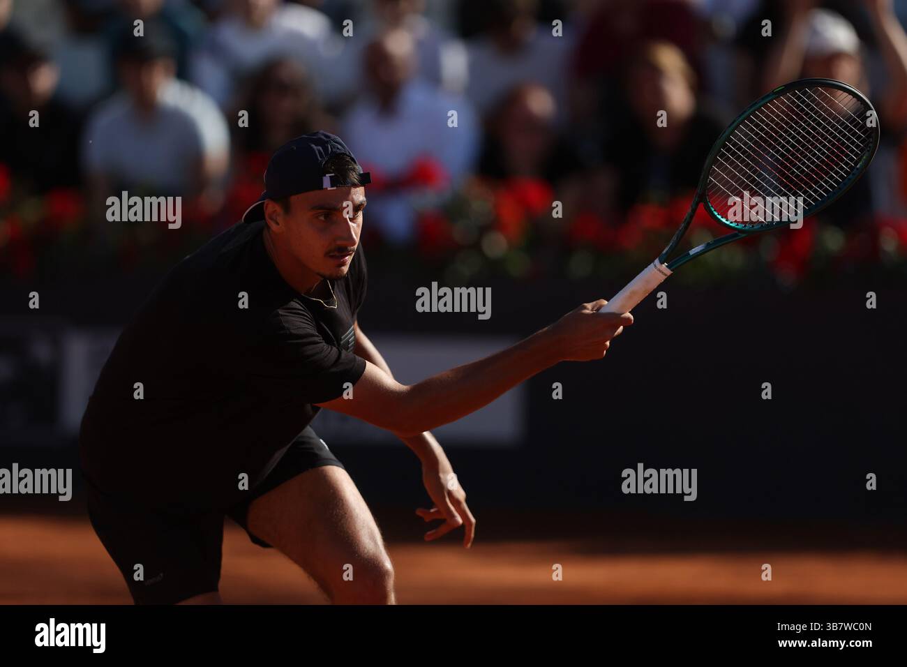 Lorenzo Sonego ranking 44 during the training session at the ...