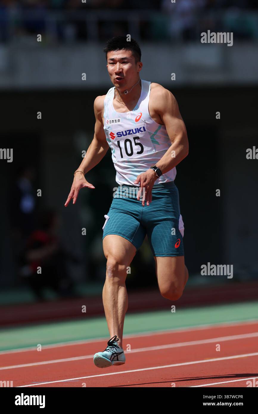 Ecopa Stadium, Shizuoka, Japan. 3rd May, 2025. Yoshihide Kiryu, MAY 3 ...