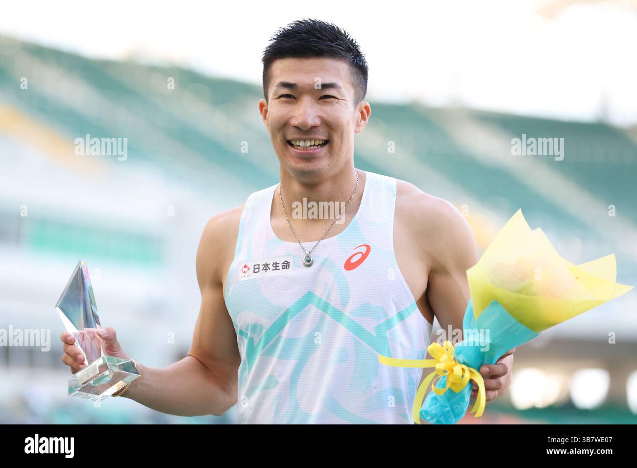Ecopa Stadium, Shizuoka, Japan. 3rd May, 2025. Yoshihide Kiryu, MAY 3 ...