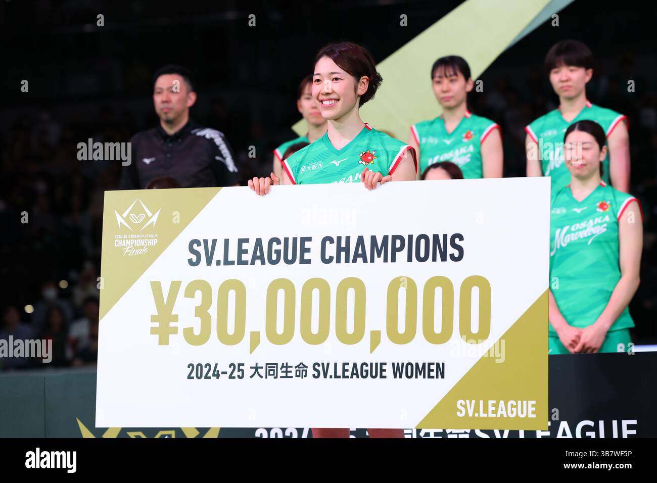 Tokyo, Japan. 3rd May, 2025. Hitomi Shiode () Volleyball : 2024-25 SV ...