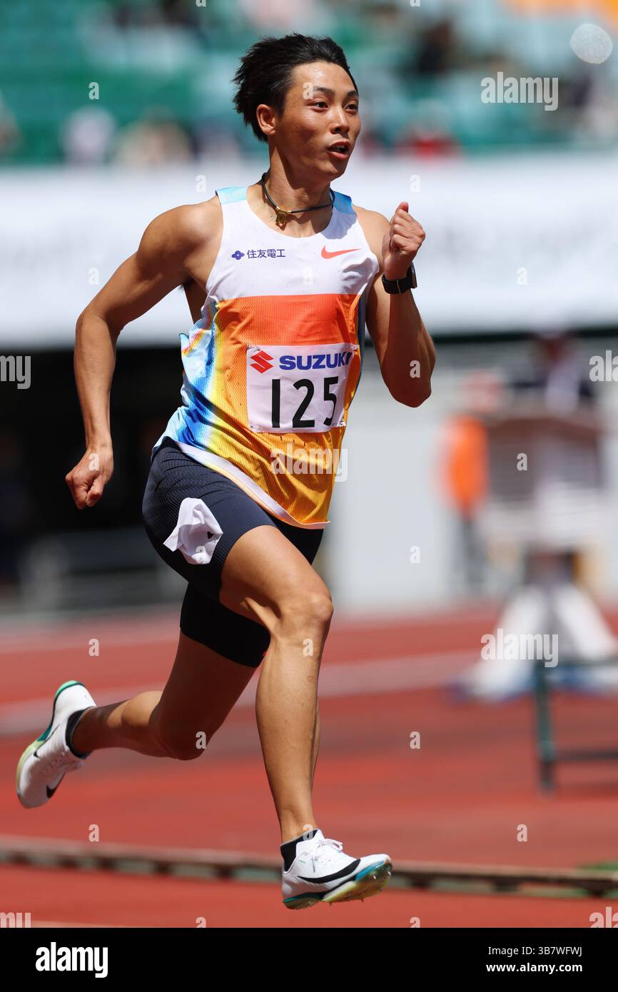 Ecopa Stadium, Shizuoka, Japan. 3rd May, 2025. Koki Ueyama, MAY 3, 2025 - Athletics : The 40th ...